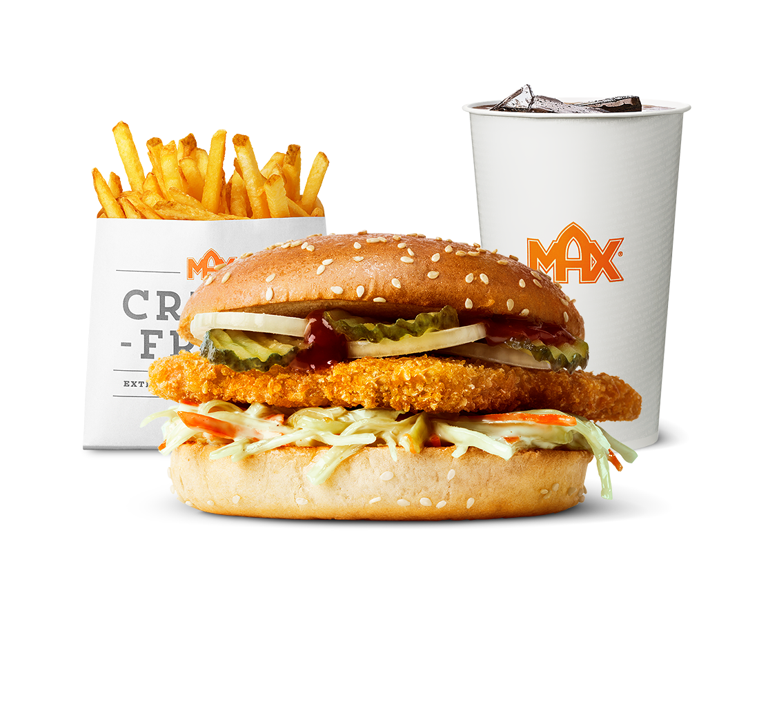 Crispy No Chicken BBQ-menu / MAX